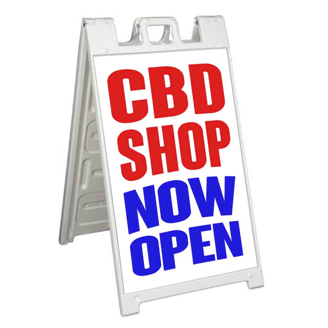 CBD Shop Now Open (24" X 36") Standard A-Frame Signicade, Includes ...