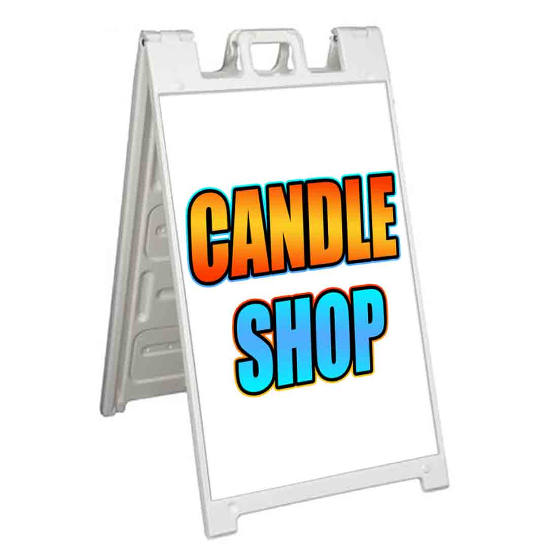 Candle Shop (24" X 36") Standard A-Frame Signicade, Includes Decal ...
