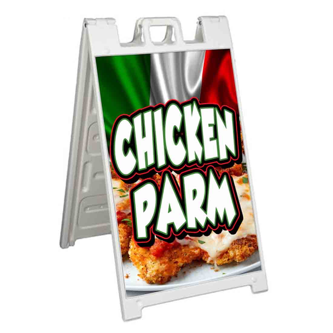 Chicken Parm (24" X 36") Standard A-Frame Signicade, Includes Decal ...