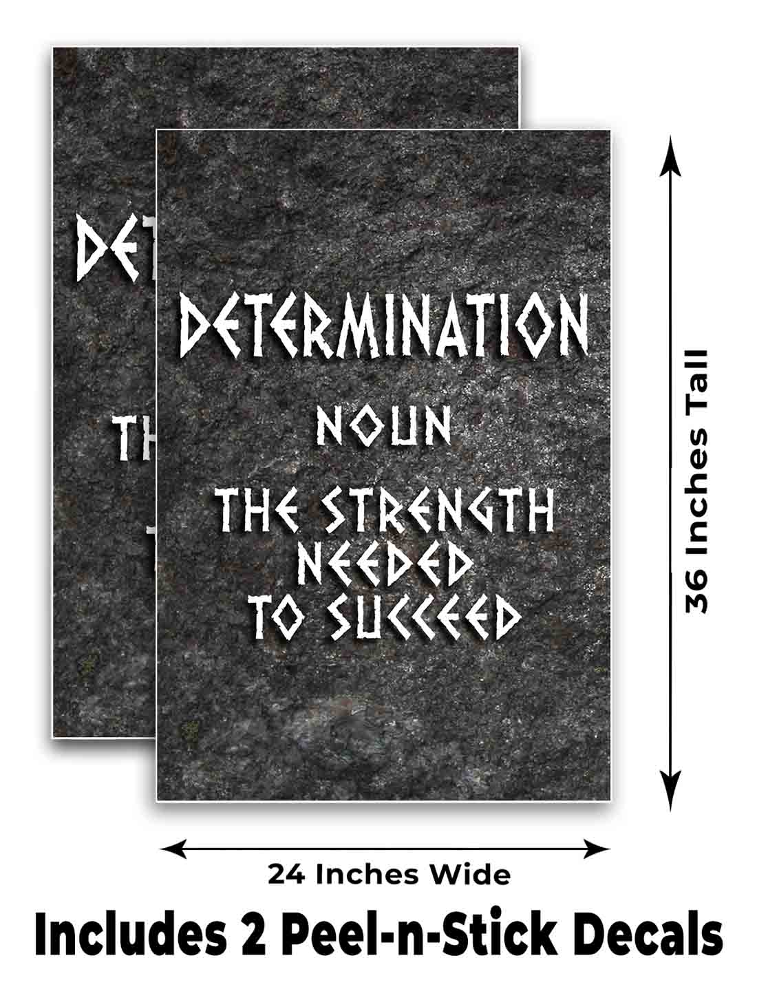 DETERMINATION DEFINITION Signicade 24x36 Aframe Sidewalk Sign Banner ...