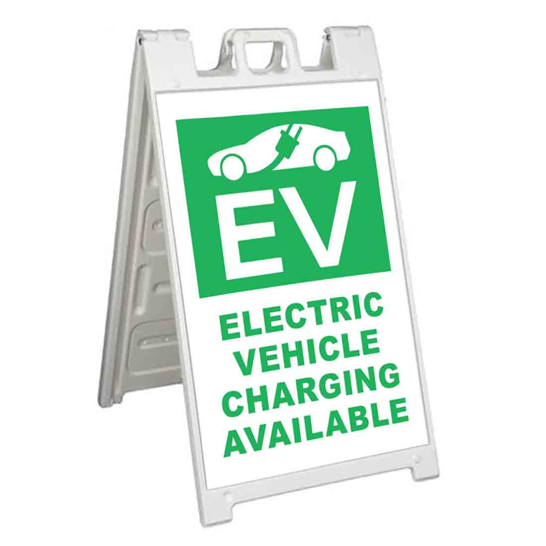 Electric Vehicle Charging Available (24" X 36") Standard A-Frame ...