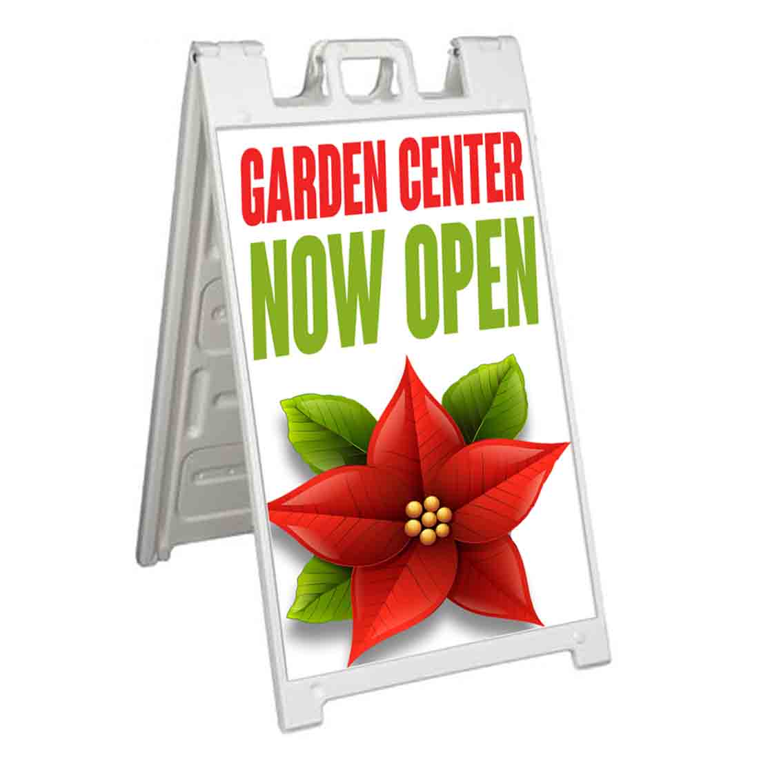 Garden Center Now Open (24" X 36") Standard A-Frame Signicade, Includes ...