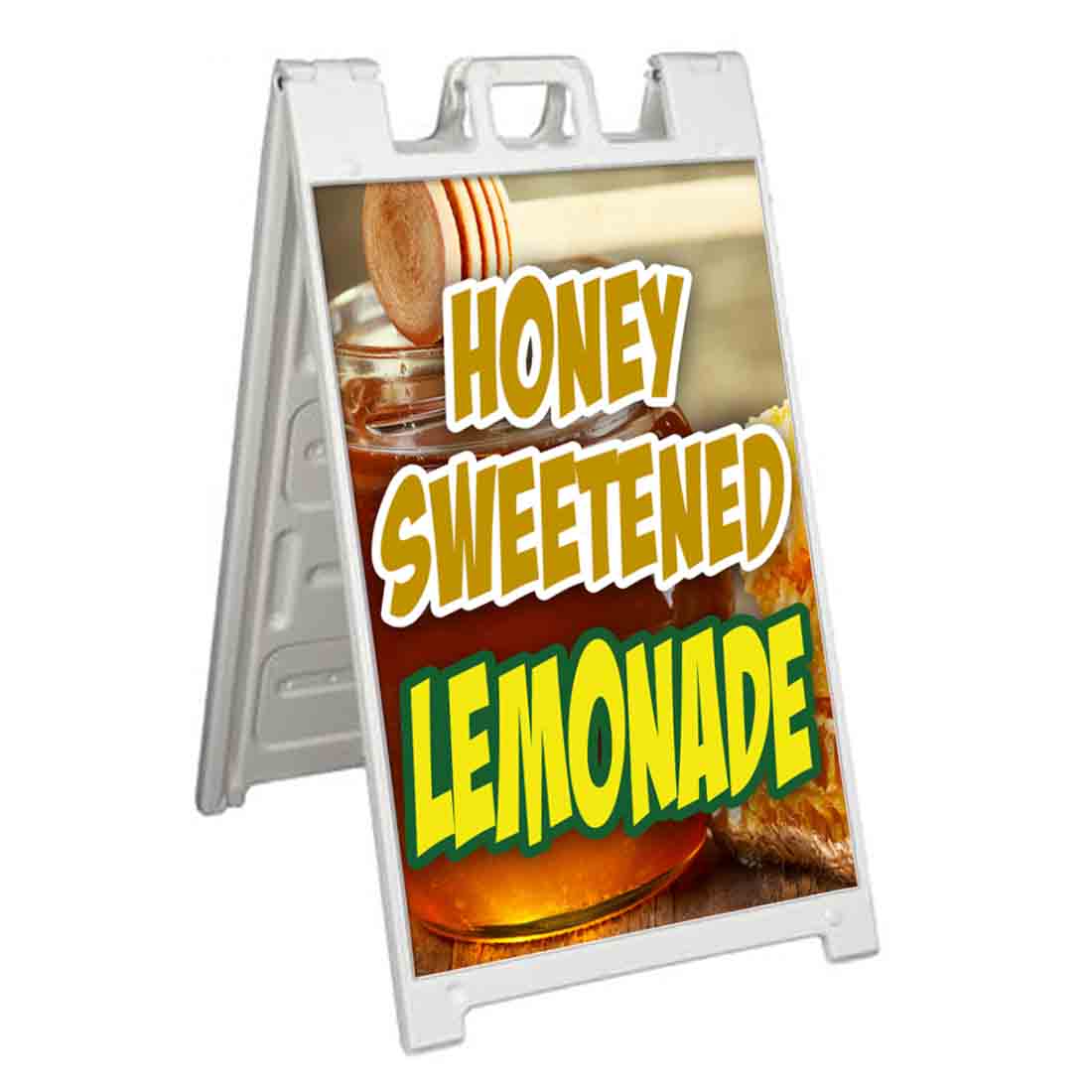 Honey Sweetended Lemonade (24" X 36") Standard A-Frame Signicade ...