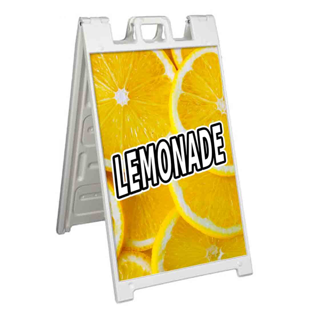 Lemonade (24" X 36") Standard A-Frame Signicade, Includes Decal Applied ...