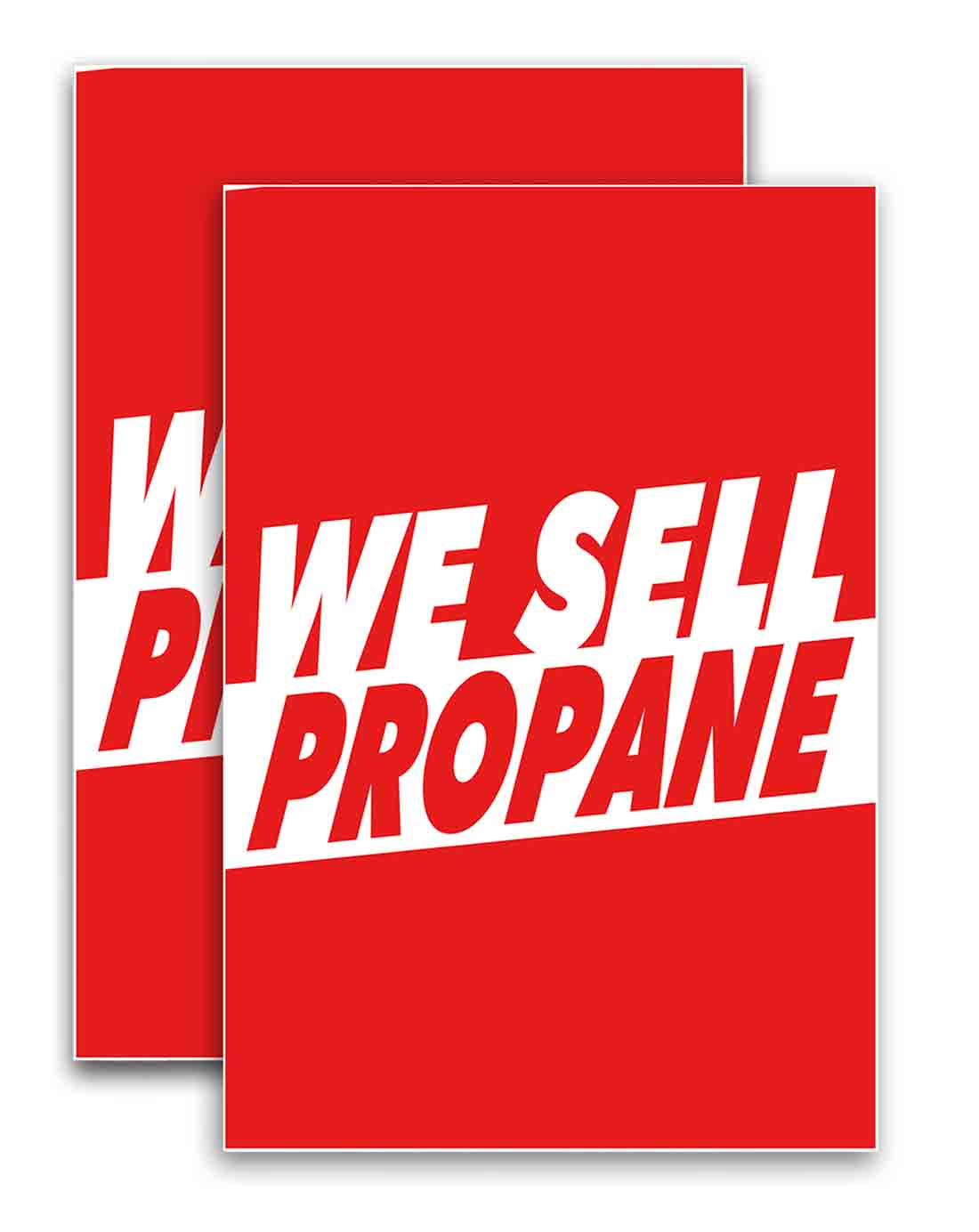 WE SELL PROPANE Signicade 24x36 Aframe Sidewalk Sign Banner Decal GAS ...